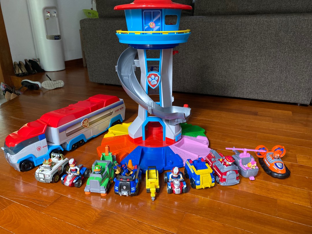 Paw Patrol Toys - Large Lookout Tower, Paw Patroller, many others ...