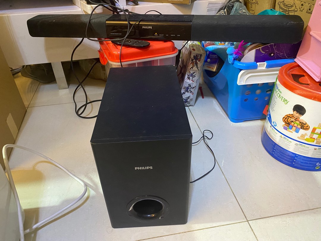 Philips sound bar, 音響器材, Soundbar、揚聲器、藍牙喇叭、耳擴 - Carousell