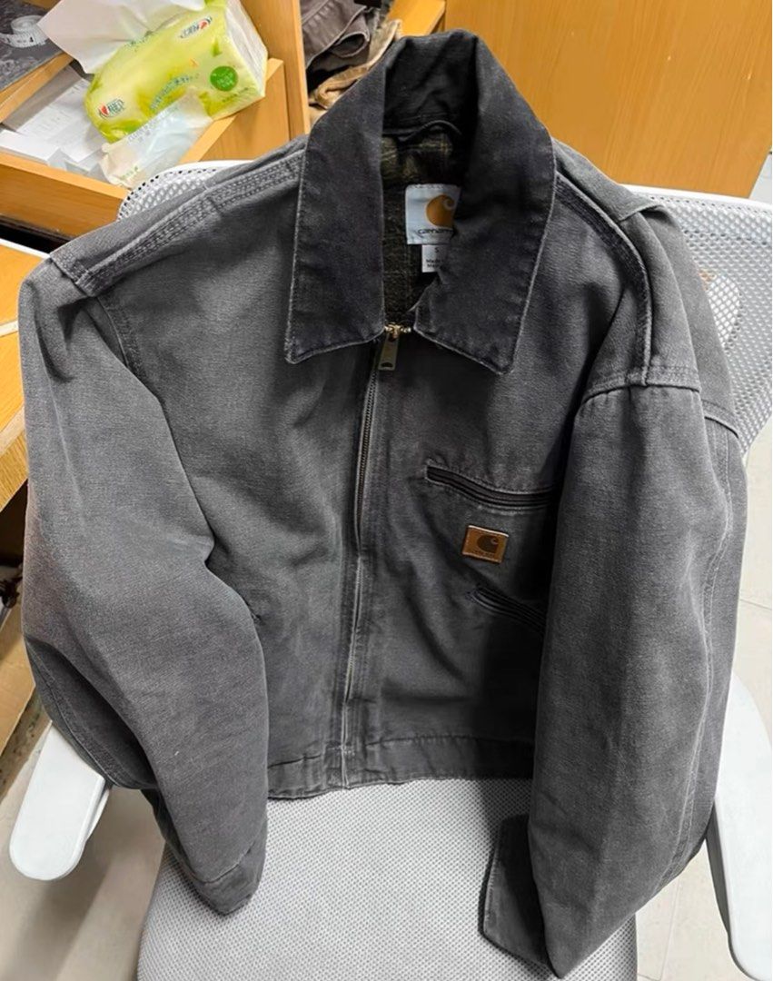 (PO) Carhartt Work Detroit Jacket, Men's Fashion, Coats, Jackets and ...