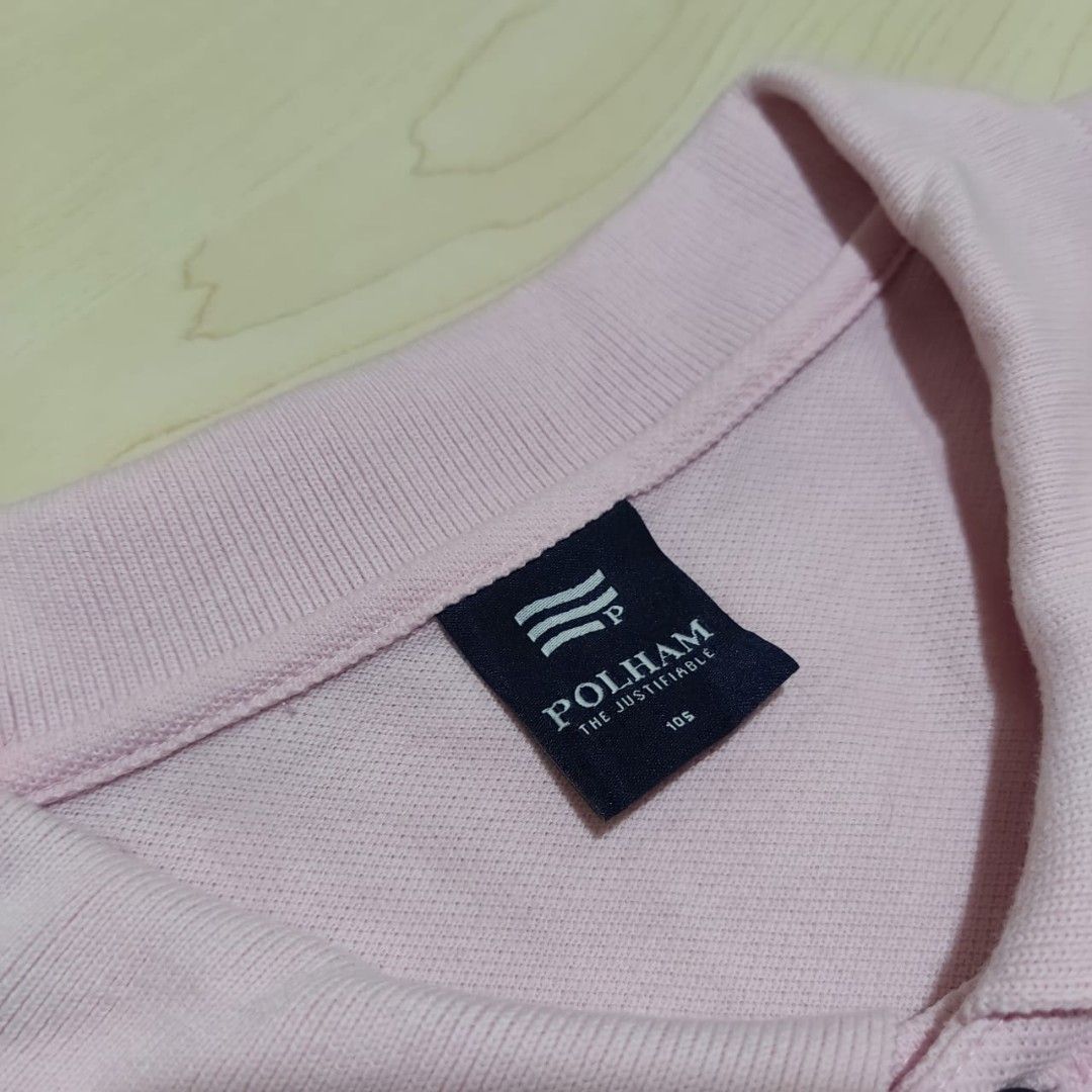 Polham kaos polo shirt gradasi colour bordir logo origonal second ...