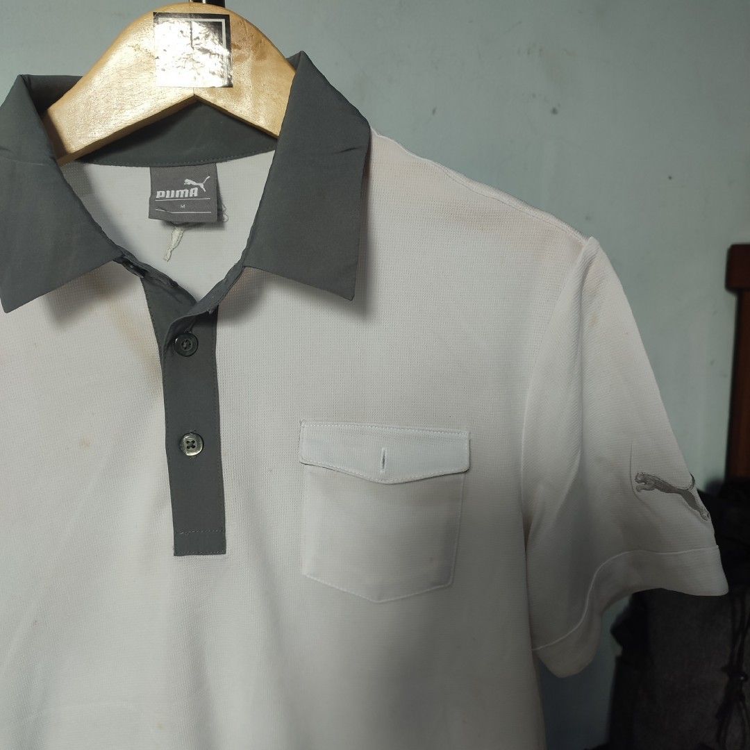 Polo Shirt puma branded mines noda aja, Fesyen Pria, Pakaian , Atasan ...
