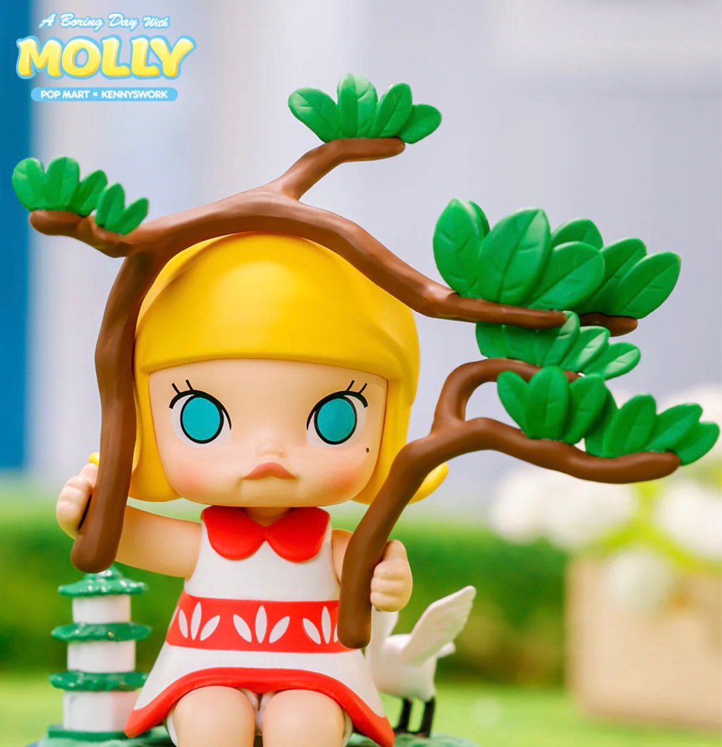 POP MART A Boring Day With Molly - Becoming a tree, Hobbies & Toys ...