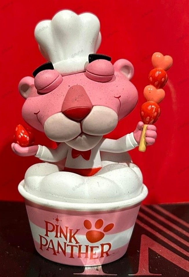 Pop Mart Pink Panther Expressing Love: Sweet Mood, Hobbies & Toys ...