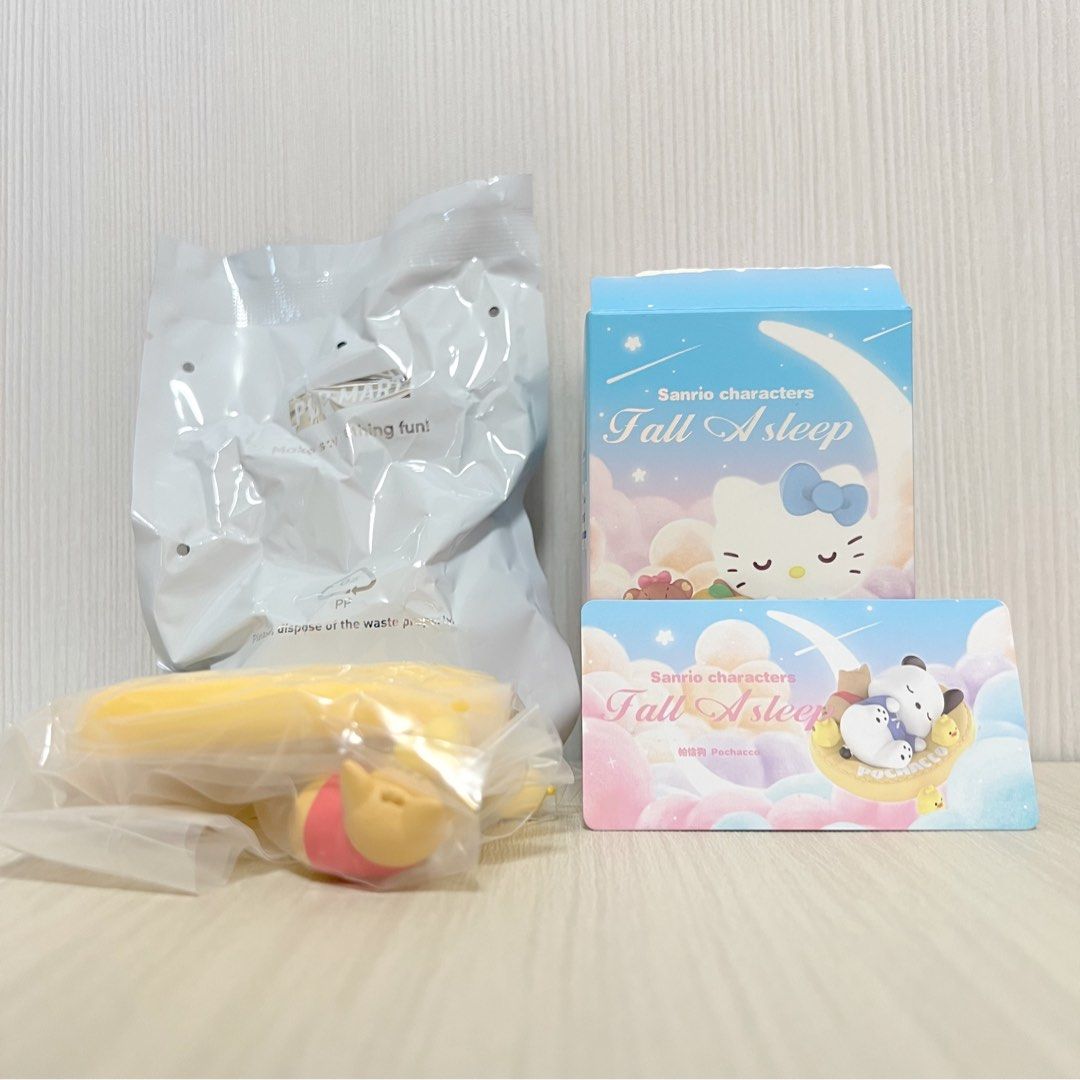Pop Mart Sanrio Fall Asleep - Pochacco, Hobbies & Toys, Toys & Games on ...
