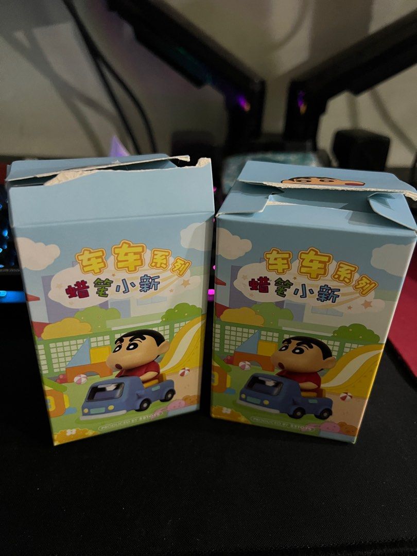 Popmart 52toys blind box Crayon Shin Chan Car Series 蜡笔小新车车系列盲盒 ...
