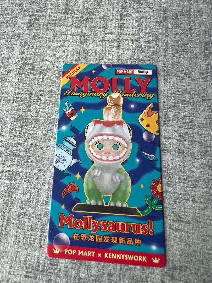 popmart mollysaurus, Hobbies & Toys, Toys & Games on Carousell