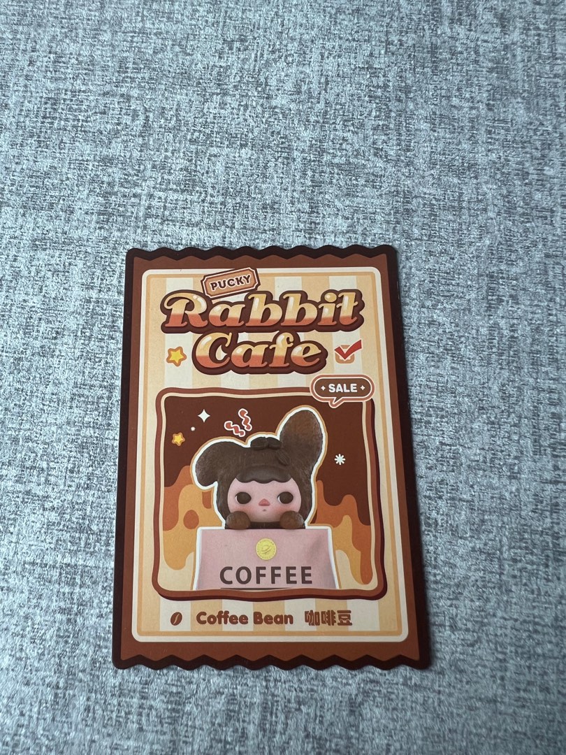 popmart rabbit cafe, Hobbies & Toys, Toys & Games on Carousell