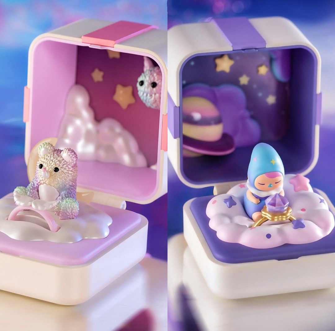 Popmart Romantic Ring Box series Pucky / Instinctoy, Hobbies & Toys ...