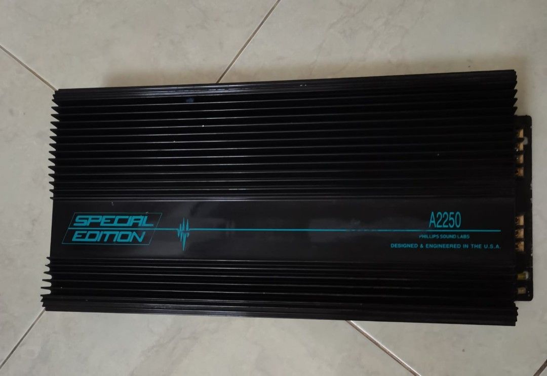POWER AMPLIFIER.. MERK ..PHILIPS TYPE A -2250. Special Edition on Carousell