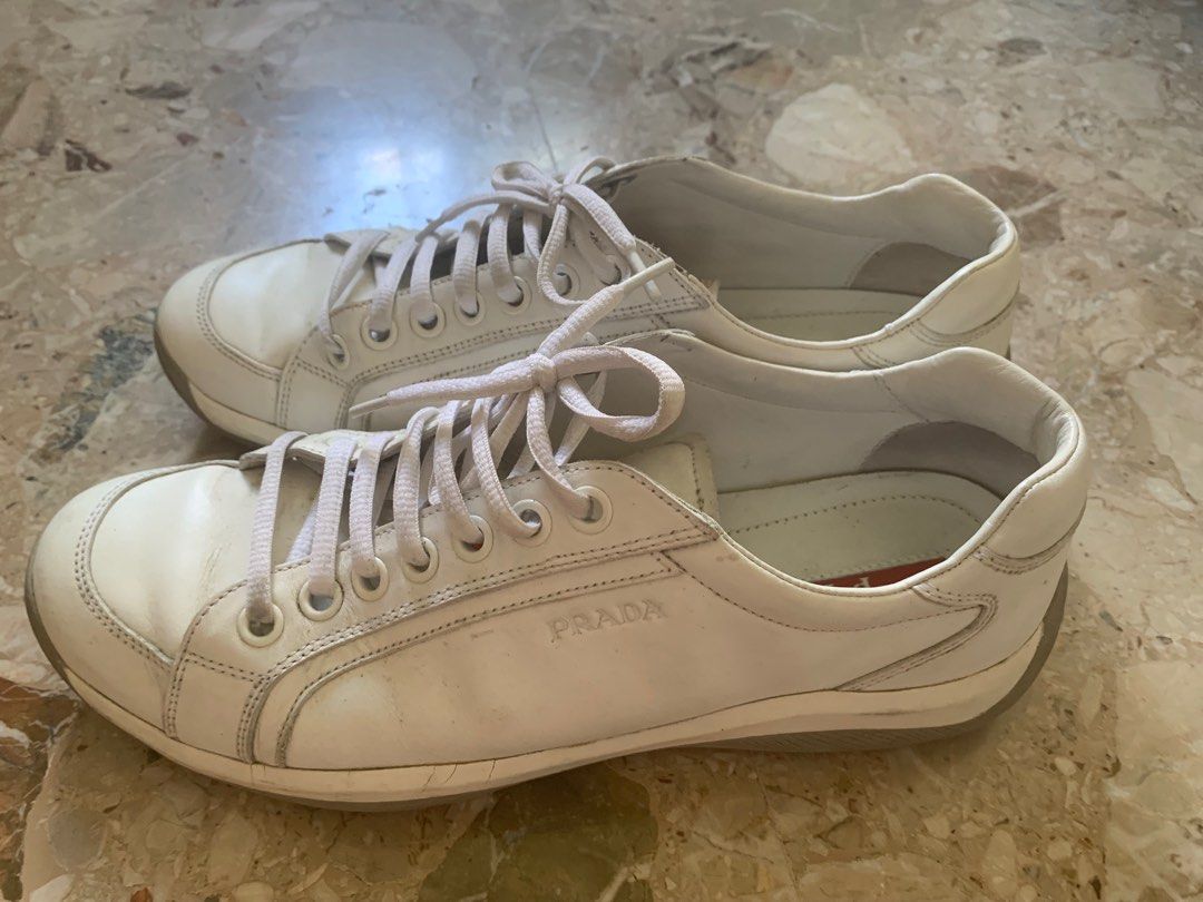 Prada shoe, Men's Fashion, Footwear, Sneakers on Carousell