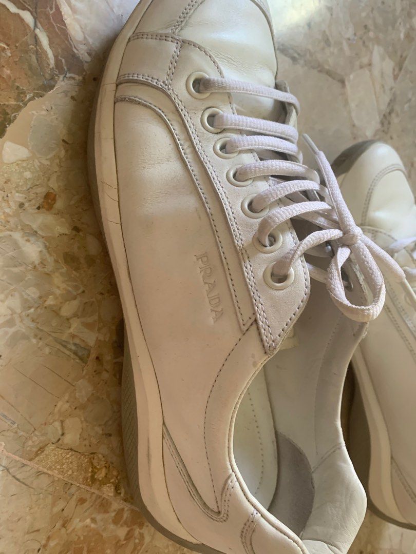 Prada shoe, Men's Fashion, Footwear, Sneakers on Carousell