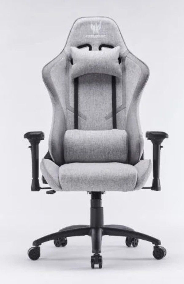 Predator Gaming Chair Fabric (Grey), Furniture & Home Living, Furniture ...
