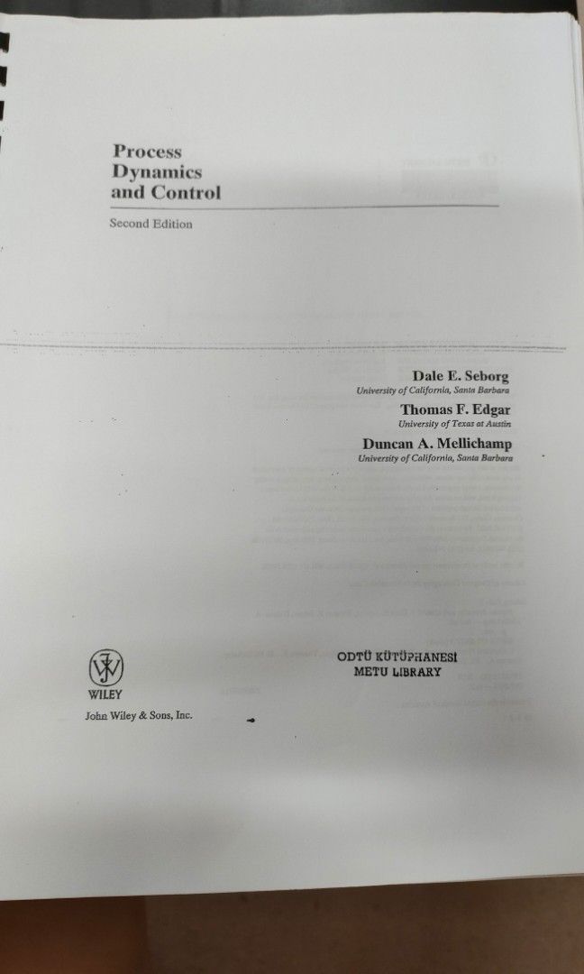 Process Dynamics and Control, Hobbies & Toys, Books & Magazines ...