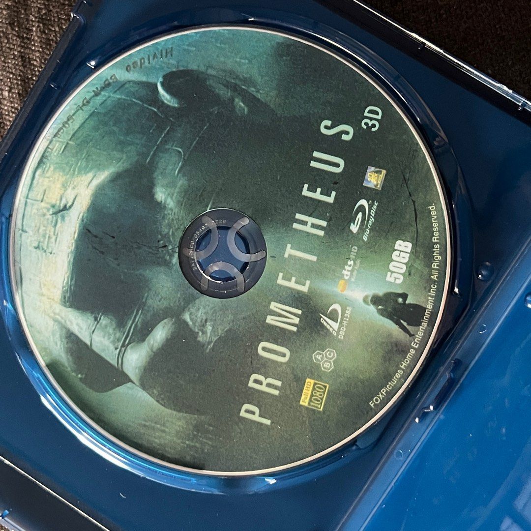 Prometheus Blu-ray 50gb DVD, Hobbies & Toys, Music & Media, CDs & DVDs ...