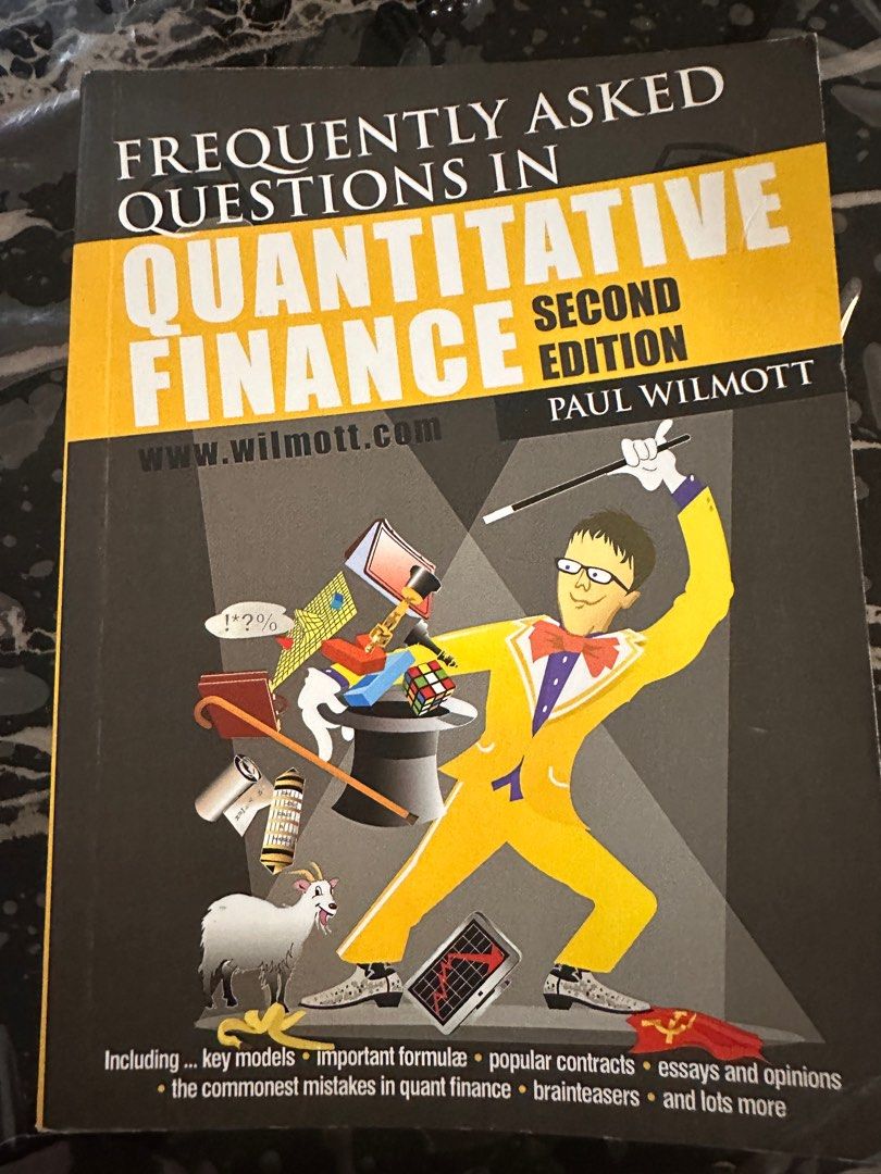 Quantitative Finance - FAQ, Hobbies & Toys, Books & Magazines ...