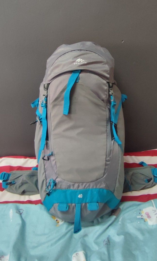 Quechua 40L Hiking Begpack, Men's Fashion, Bags, Backpacks on Carousell