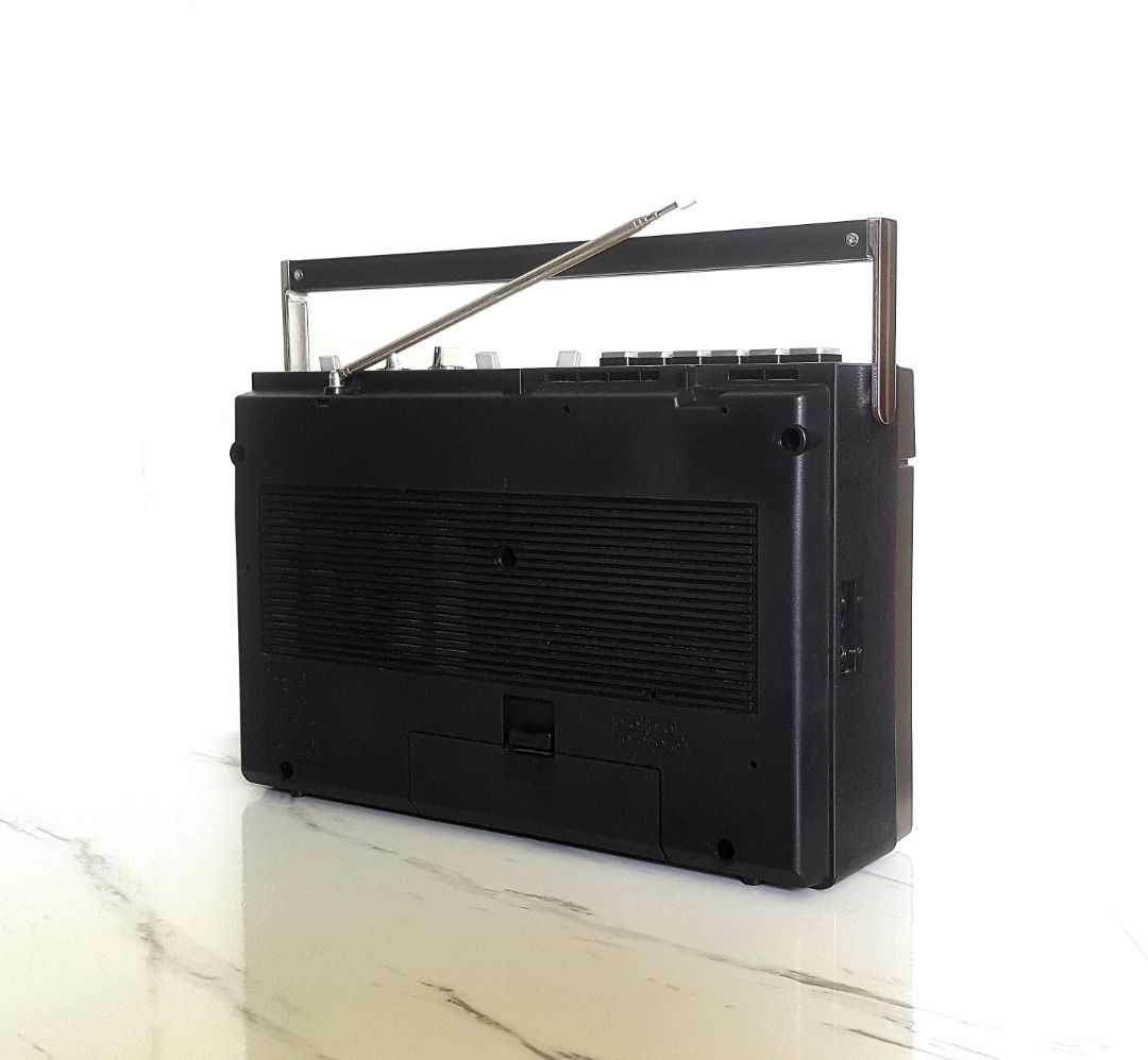 Rare! Vintage Sony CFM-838 Portable AM/FM Radio Cassette Player/Boombox ...