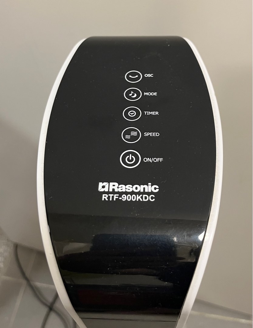 Rasonic 樂信 RTF-900KDC 直立風扇, 家庭電器, 冷氣機及暖風機 - Carousell