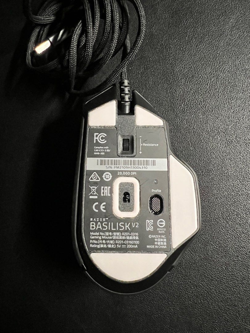 Razer Basilisk V2, Computers & Tech, Parts & Accessories, Mouse ...