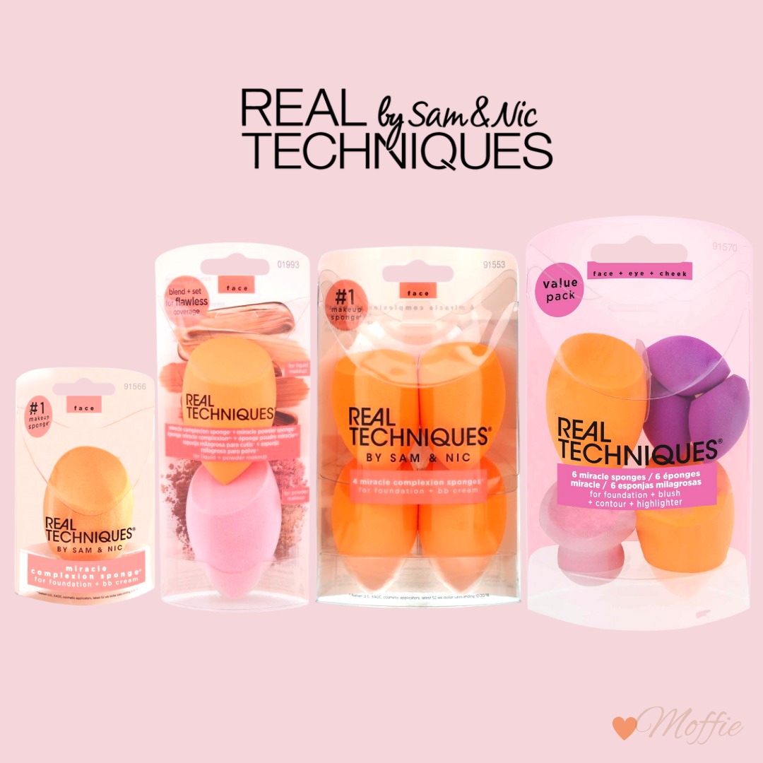Real Techniques Miracle Complexion Brush Sponge, Beauty & Personal Care ...