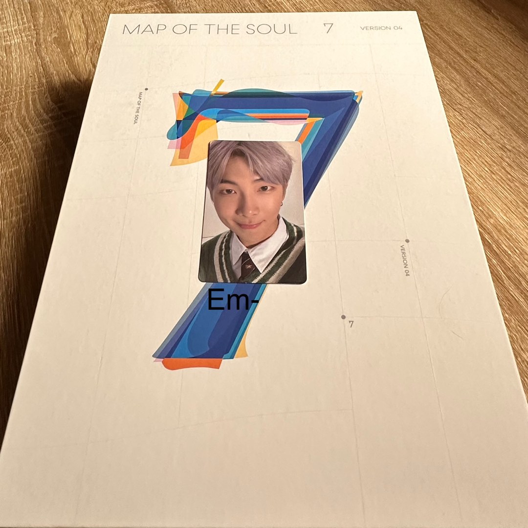 RM Map of the Soul : 7 PC and Unsealed Album Set on Carousell