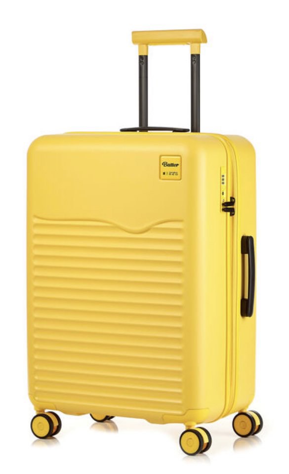 [SALE!!!] BTS x Samsonite Red BUTTER medium (65cm) luggage, Hobbies ...