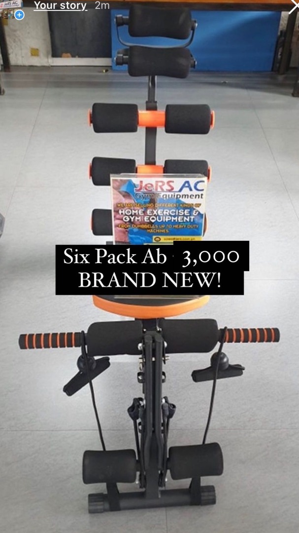 Sale Sale!!! Six Pack Ab care, Sports Equipment, Other Sports Equipment ...