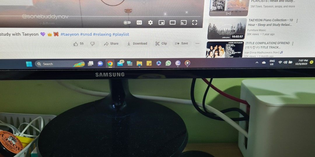 samsung 24inch sf350 LED monitor, Computers & Tech, Parts & Accessories ...