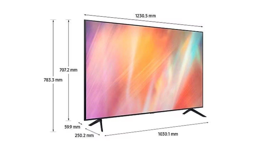 Samsung 55" UA55CU7000 CRYSTAL UHD 4K SMART TV 55CU7000 (2023 NEW ...