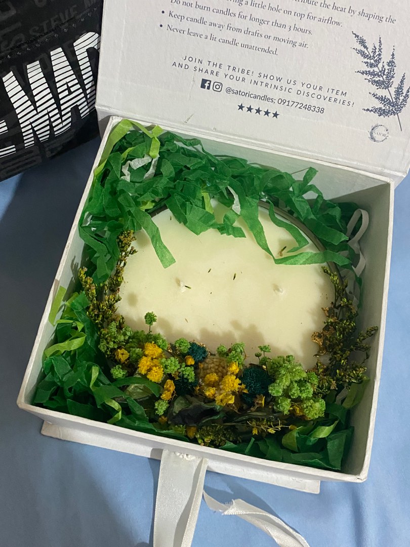 Satori Candle in Flow, Furniture & Home Living, Home Fragrance on Carousell