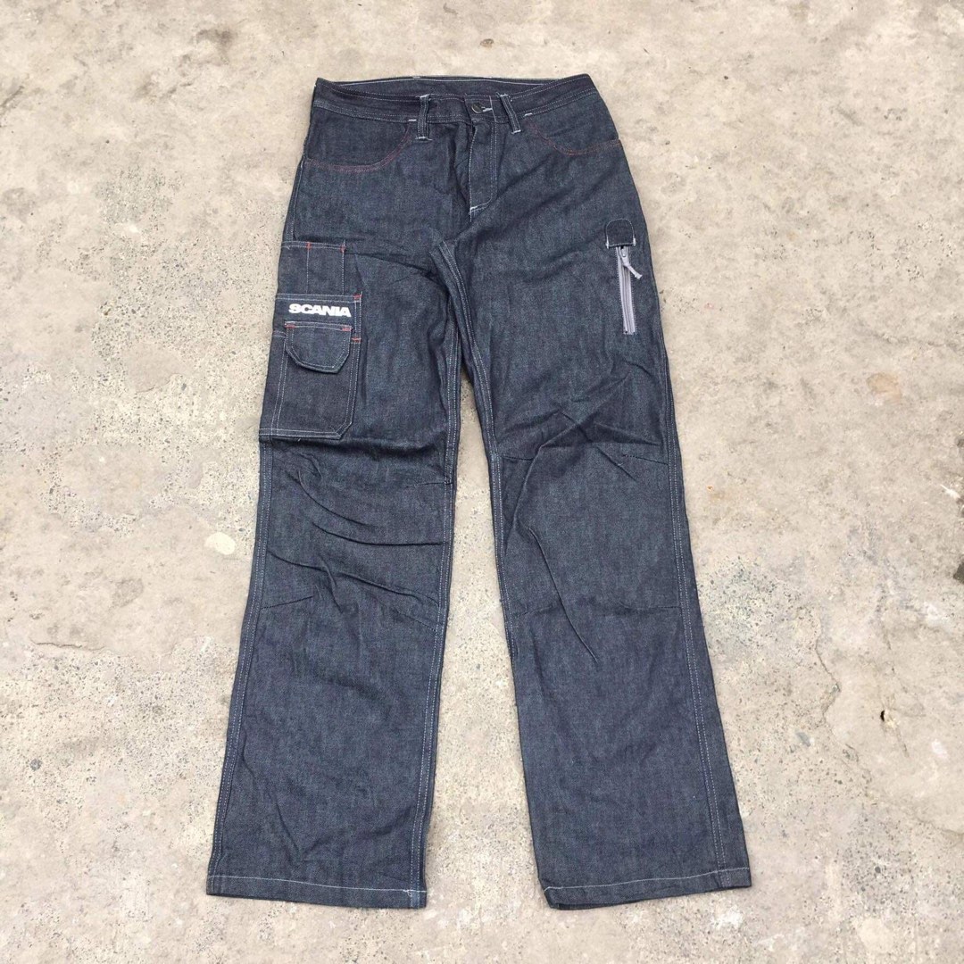 SCANIA WORKWEAR PANTS, Men's Fashion, Bottoms, Jeans on Carousell