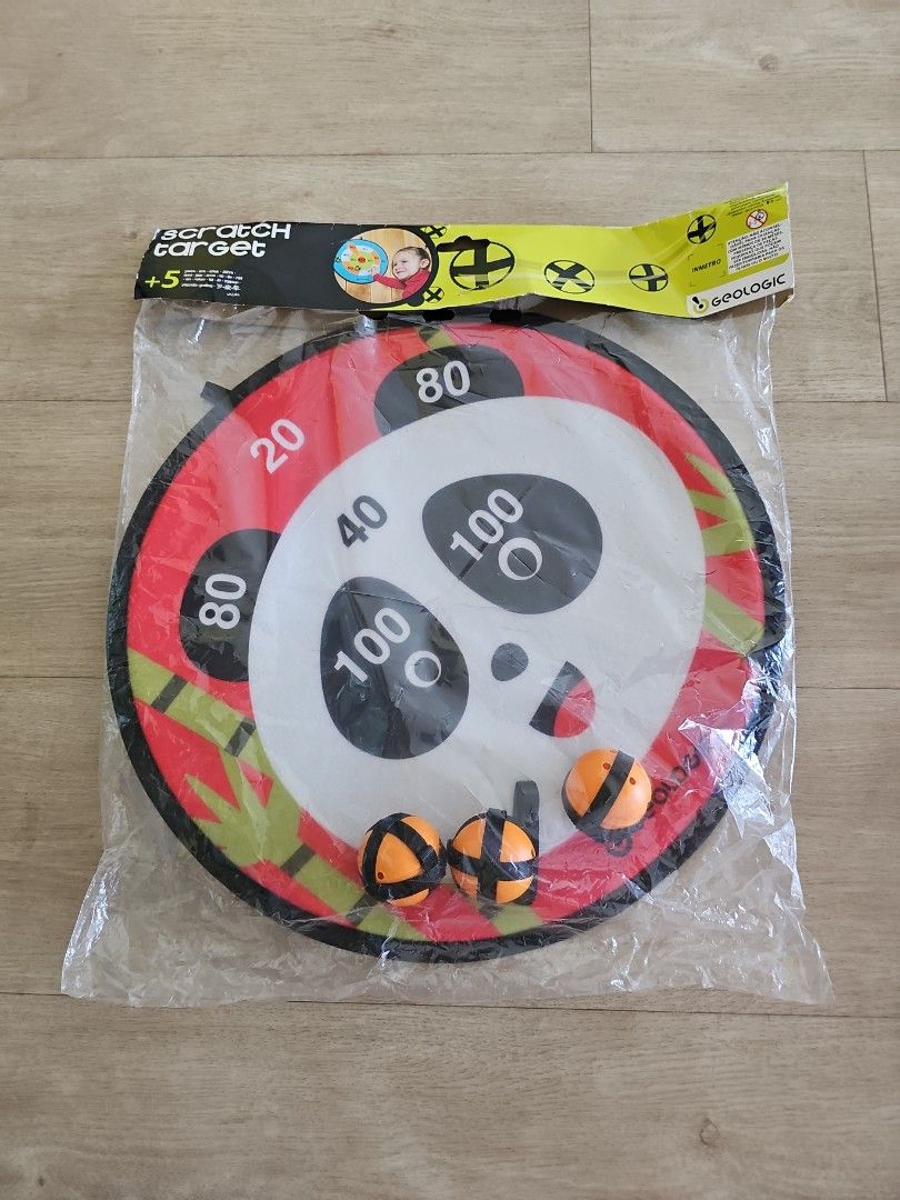 Scratch Target - Panda, Hobbies & Toys, Toys & Games on Carousell