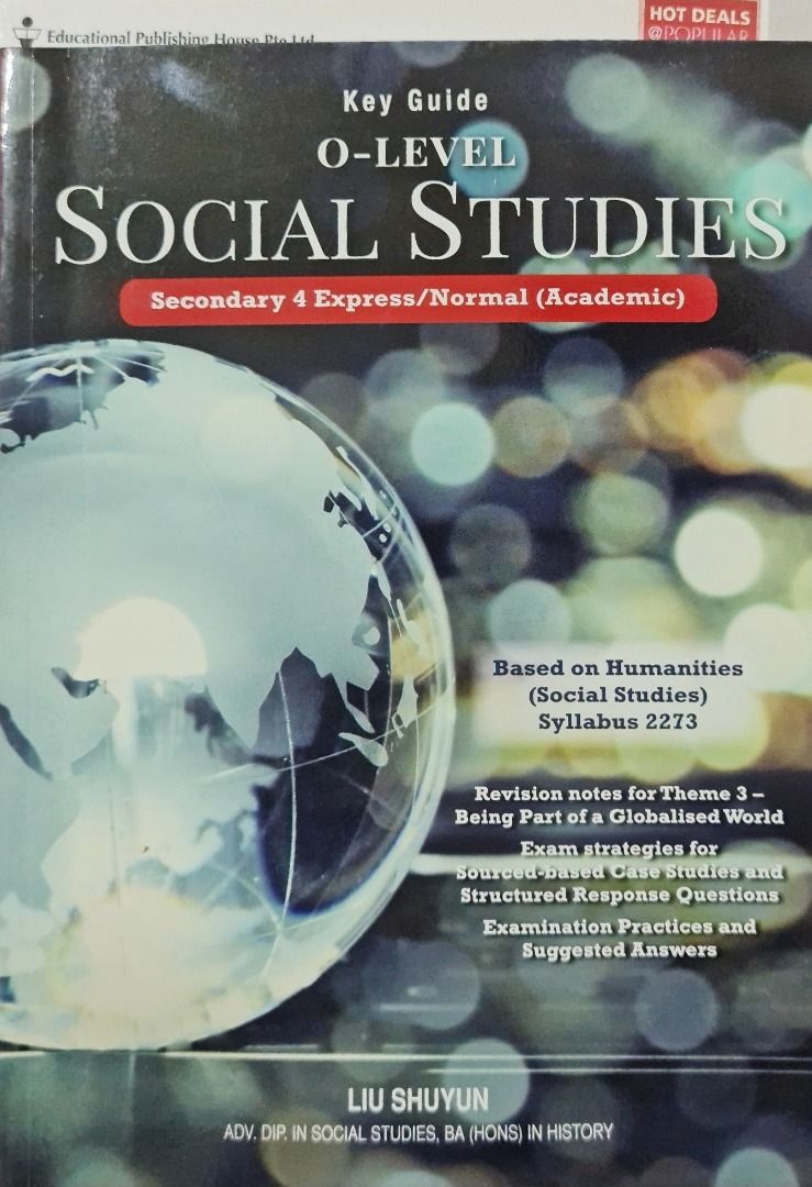 Secondary Express O Level Social Studies Guide, Hobbies & Toys, Books ...