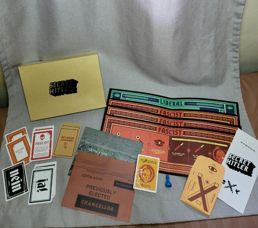 Secret Hitler Board Game, Hobbies & Toys, Toys & Games on Carousell