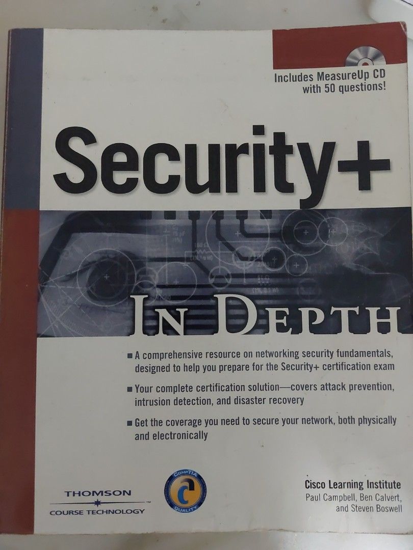 IT book Security+ in depth, Hobbies & Toys, Books & Magazines ...