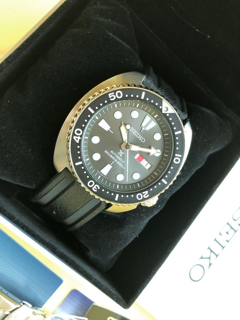 Seiko Prospex Turtle Grey Dial, Luxury, Watches on Carousell