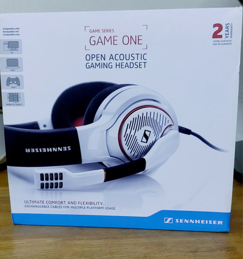 Sennheiser GAME ONE Open Acoustic Gaming Headset (Open Back), Audio ...