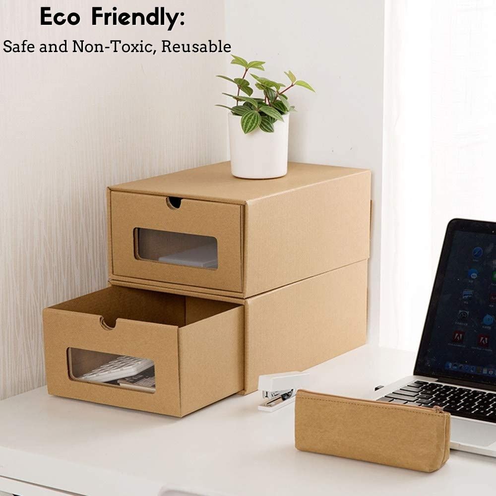 Set of 5 BTO Cardboard Shoe Rack/HDB Shoe Cupboard Stackable Wardrobe ...