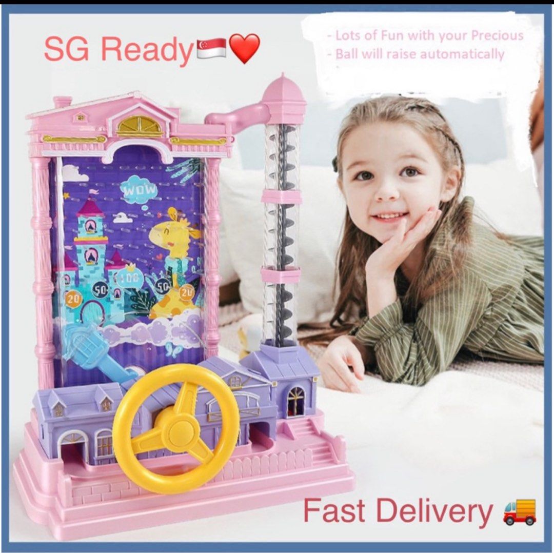 (SG Ready) Big Ball Catcher Educational Toy /Dropball catcher ...