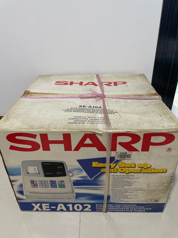 Sharp XE-A102, Computers & Tech, Office & Business Technology on Carousell