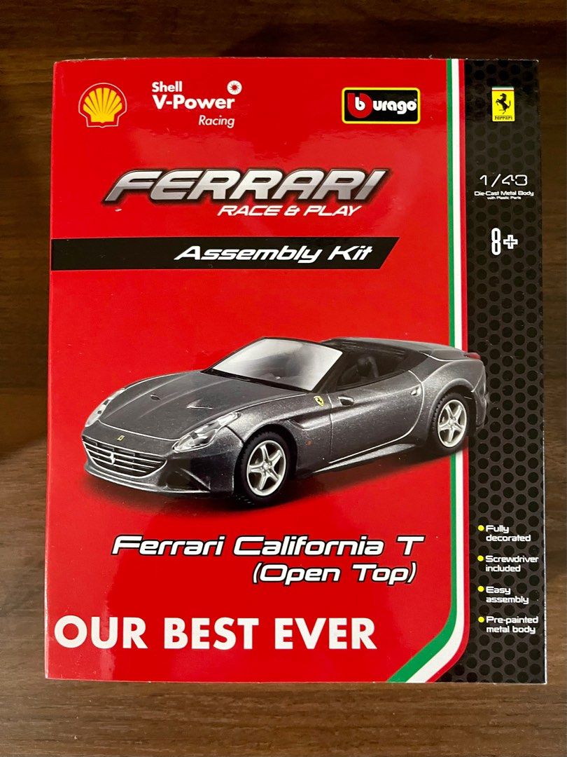 Shell V-Power Ferrari Assembly Kit, Hobbies & Toys, Toys & Games on ...