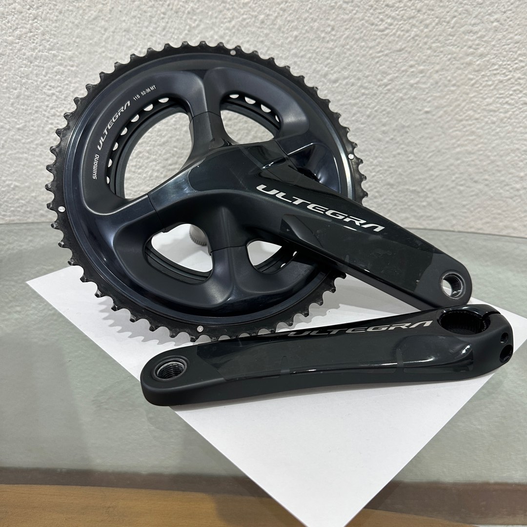 Shimano Ultegra R8000 Crankset 165mm 52-36T, Sports Equipment, Bicycles ...