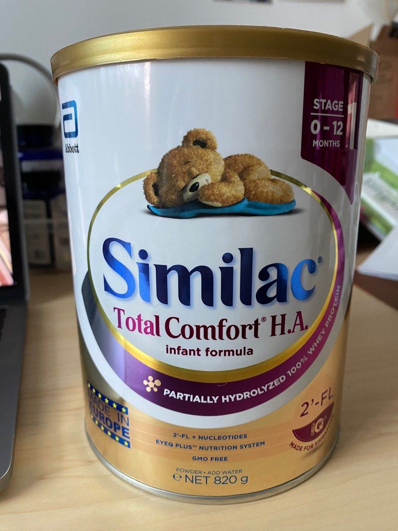 Similac Total Comfort HA 820g Stage 1 Infant Formula, Babies & Kids ...