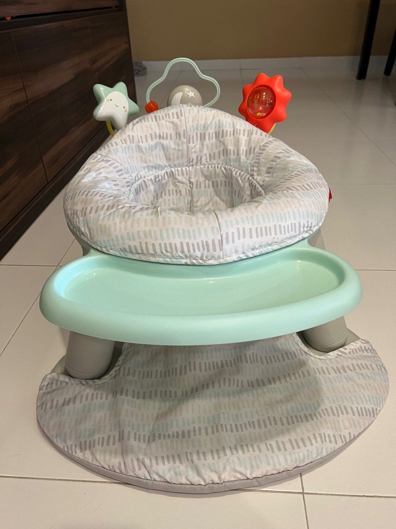 Skip Hop Silver Lining 2-in-1 Activity Floor Seat, Babies & Kids ...