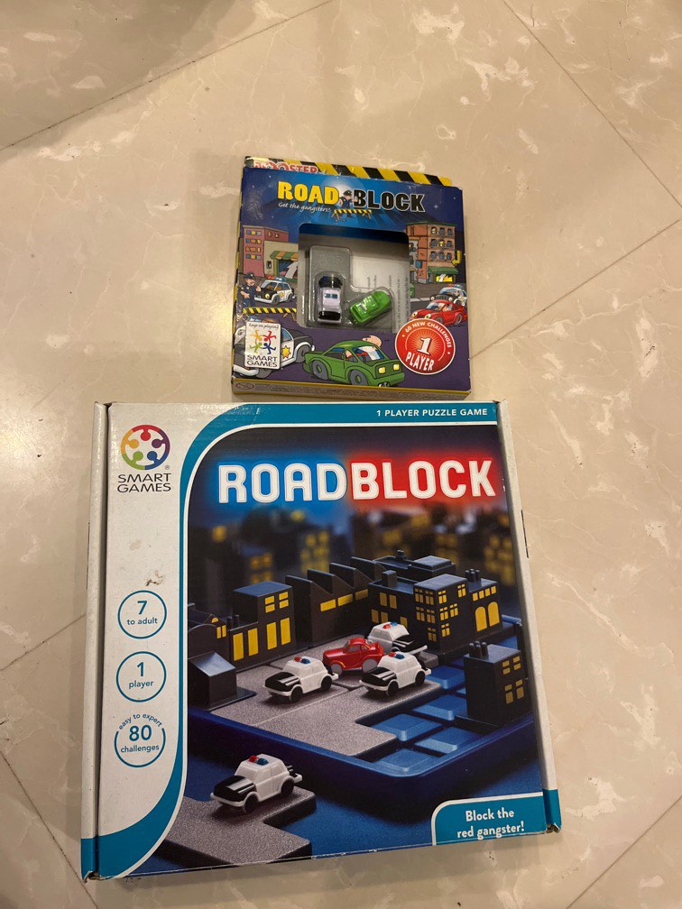 Smart Games - Road Block and booster pack, Hobbies & Toys, Toys & Games ...