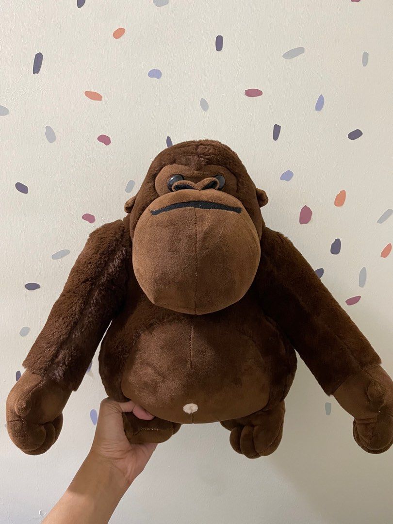 Soft toy - Gorilla, Hobbies & Toys, Toys & Games on Carousell