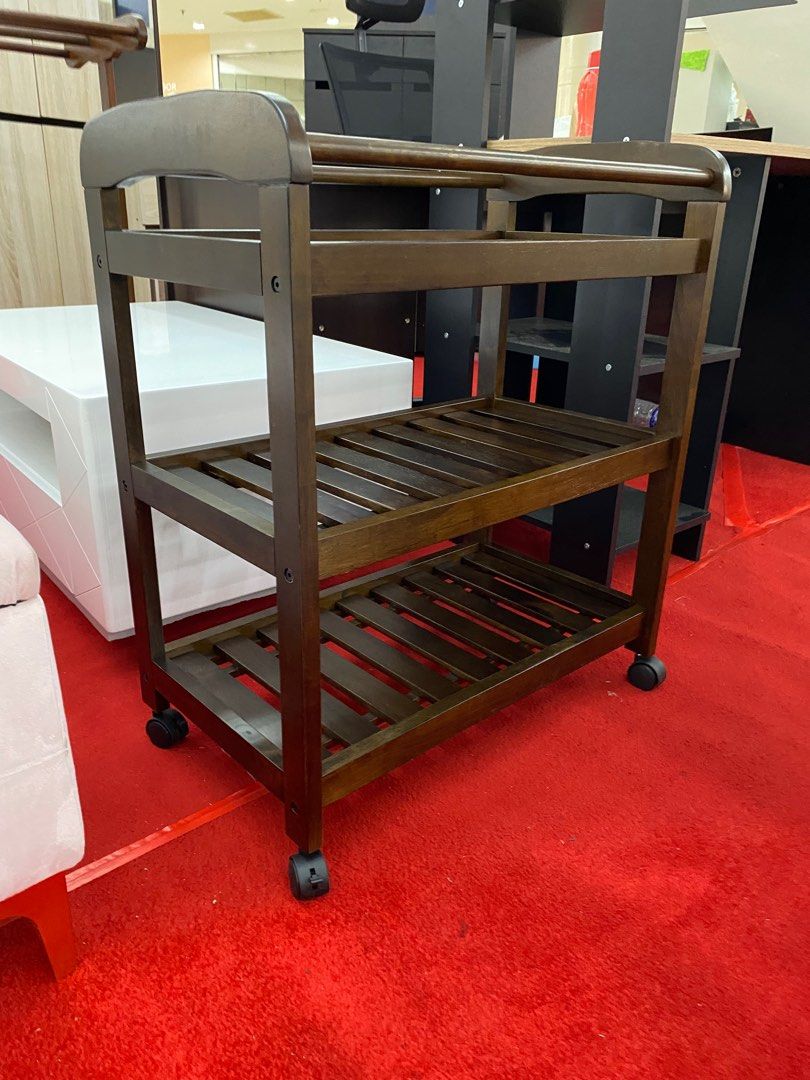 Solid wood rack, Furniture & Home Living, Furniture, Shelves, Cabinets & Racks on Carousell