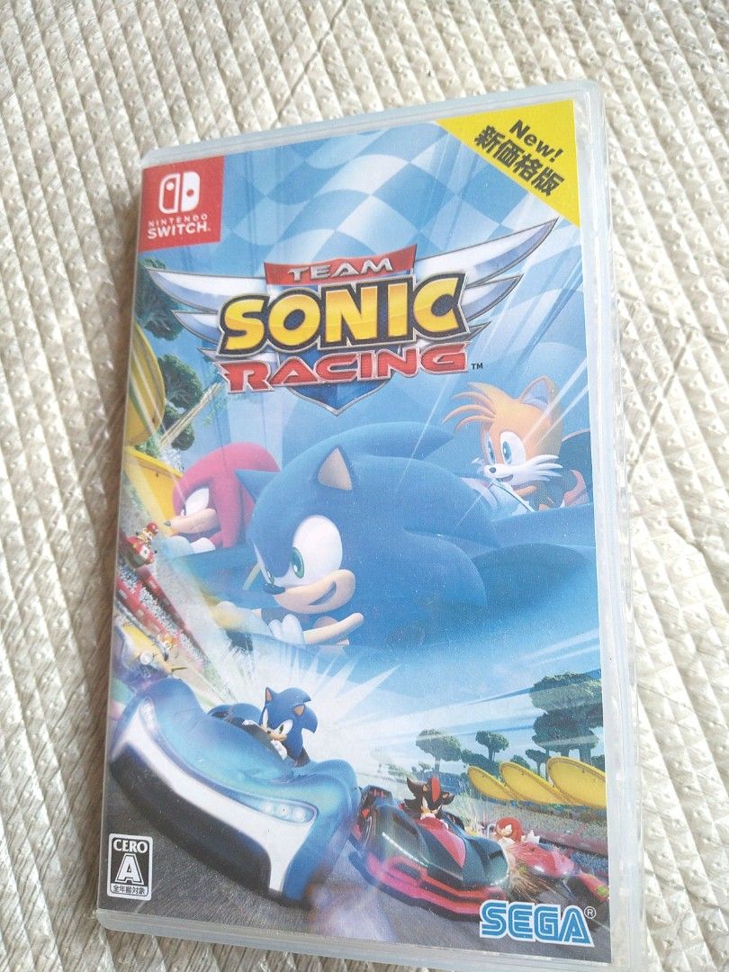Sonic Racing, 電子遊戲, 電子遊戲, Nintendo 任天堂 - Carousell