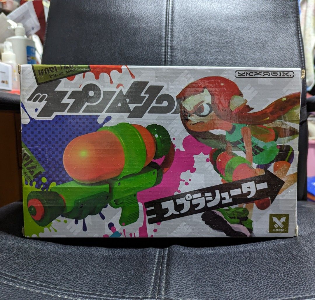 Splatoon Splattershot Water Gun, Hobbies & Toys, Toys & Games on Carousell