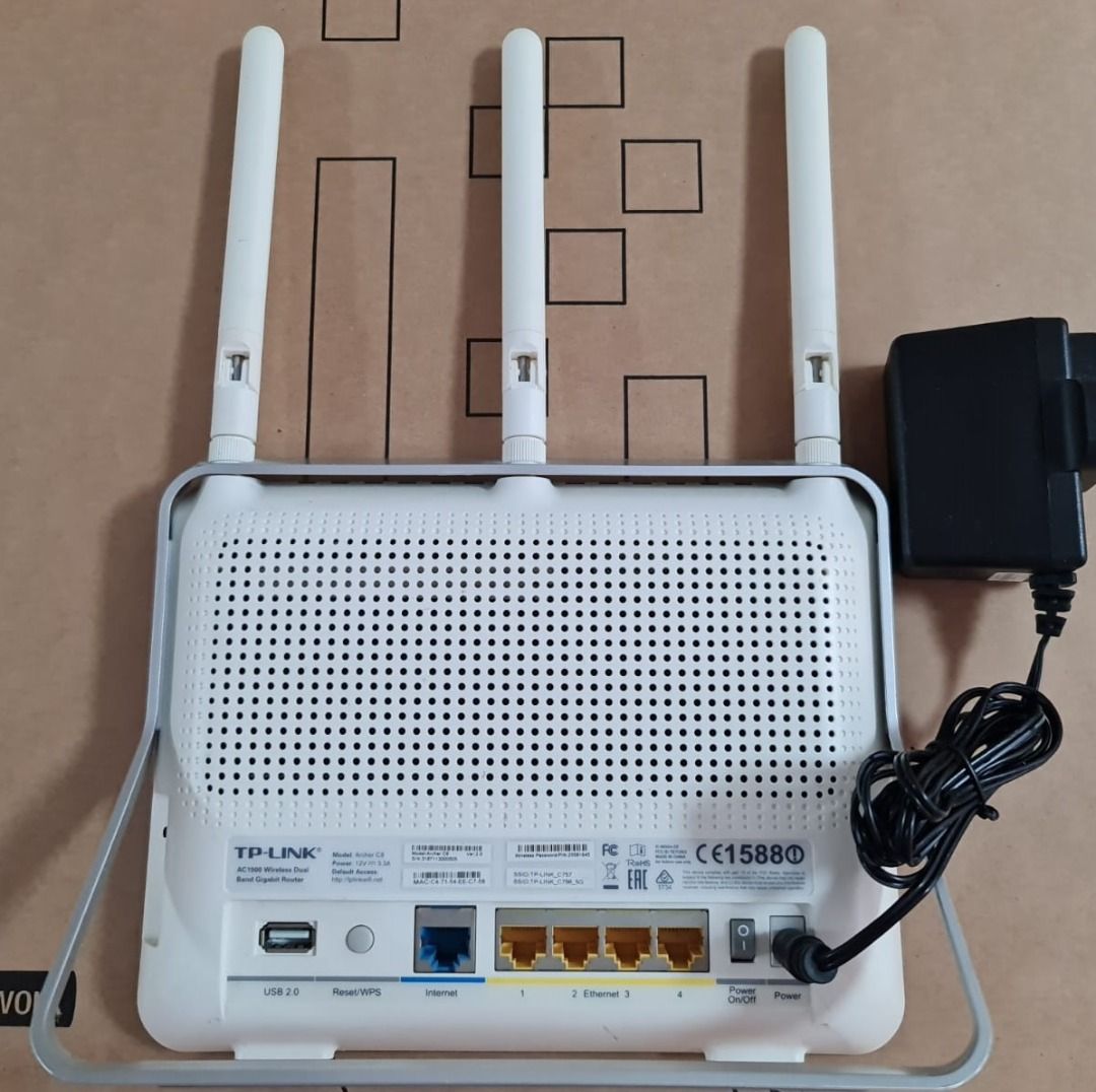 StarHub - TP-LINK Router Acher C9, Computers & Tech, Parts ...